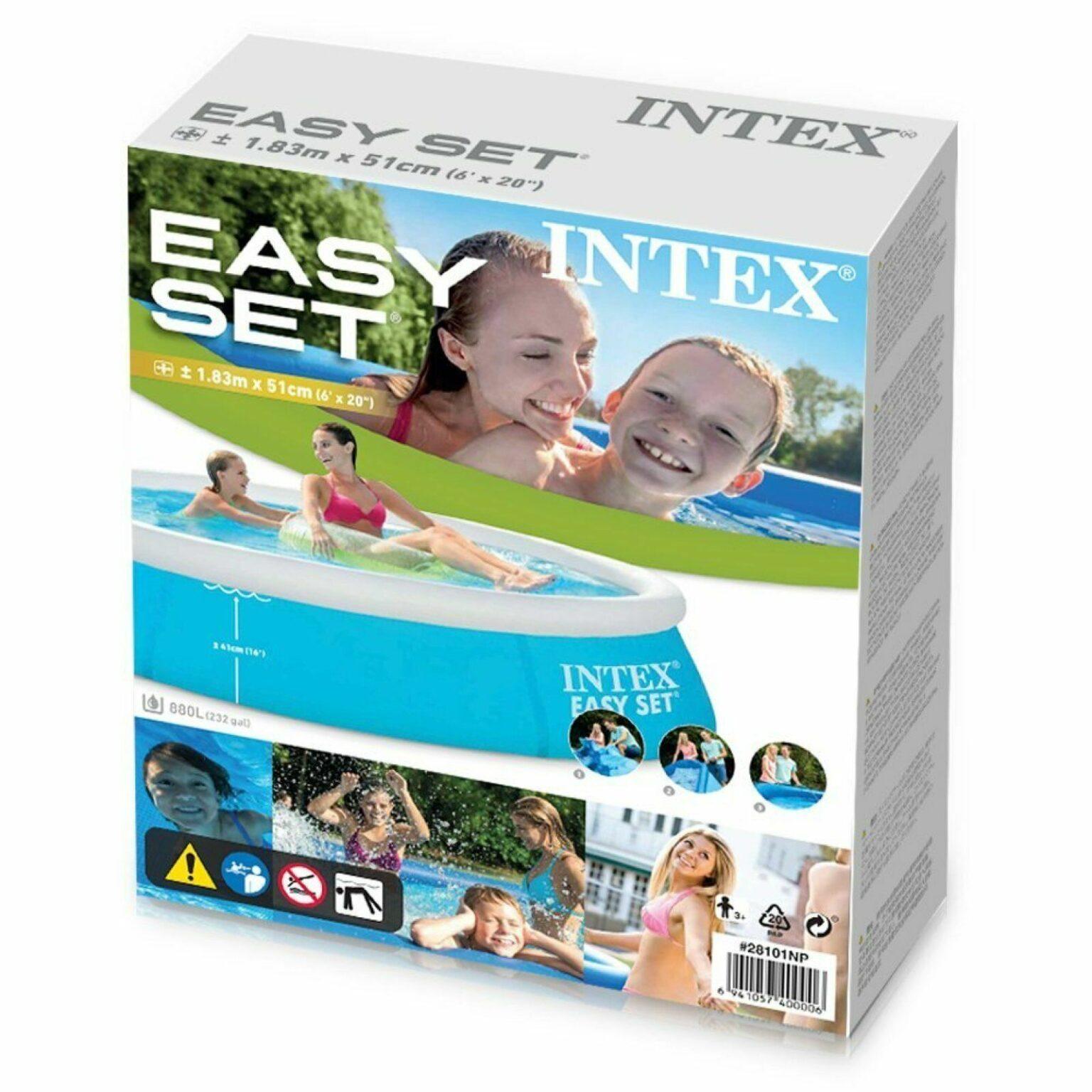 Intex 28101 Easy Set Swimming Pool - Retail Warehouse Online